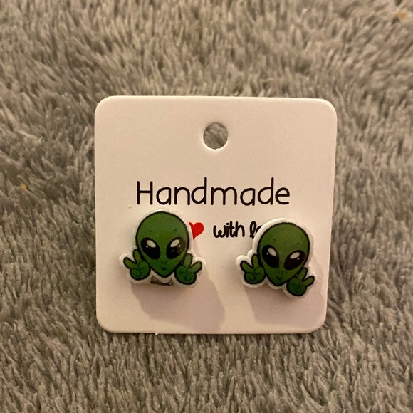 Jewelry | Alien Earrings | Poshmark